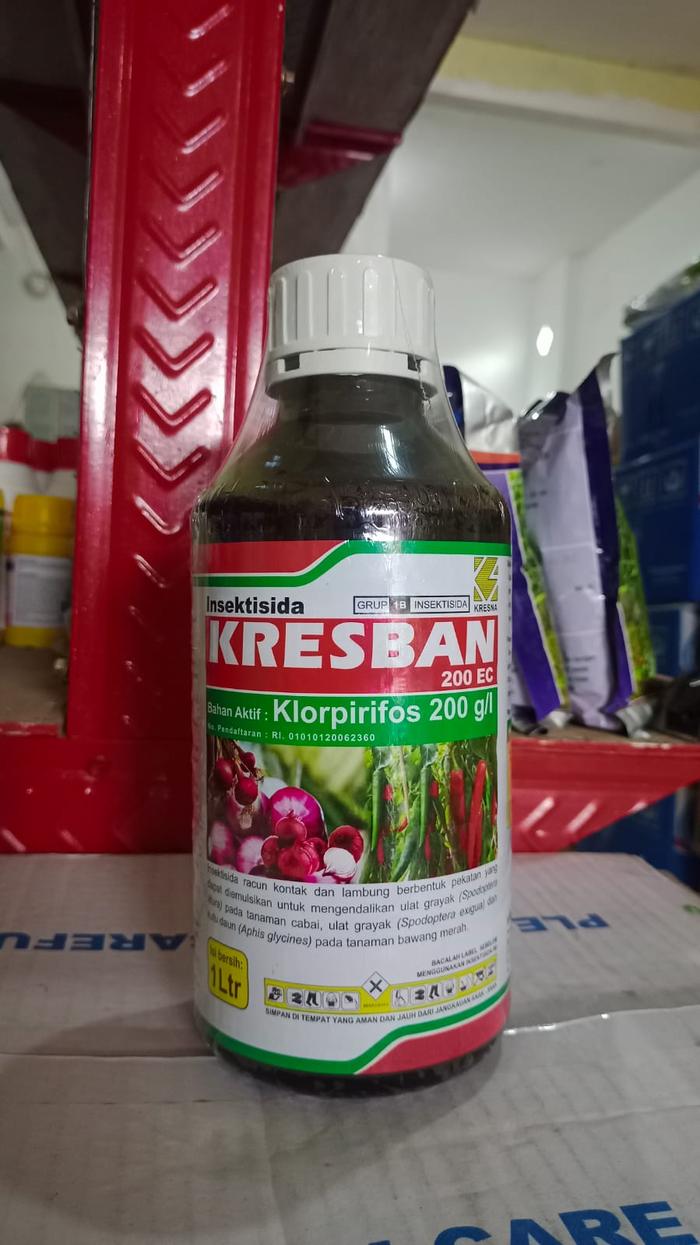 Jual INSEKTISIDA KRESBAN 200 EC 1000 ML - Klorpirifos untuk Hama ...
