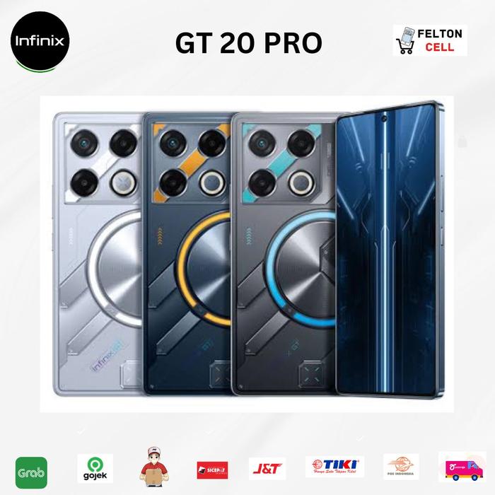 Jual INFINIX GT 20 Pro 5G 8/256Gb Garansi Resmi Indonesia - Gray ...
