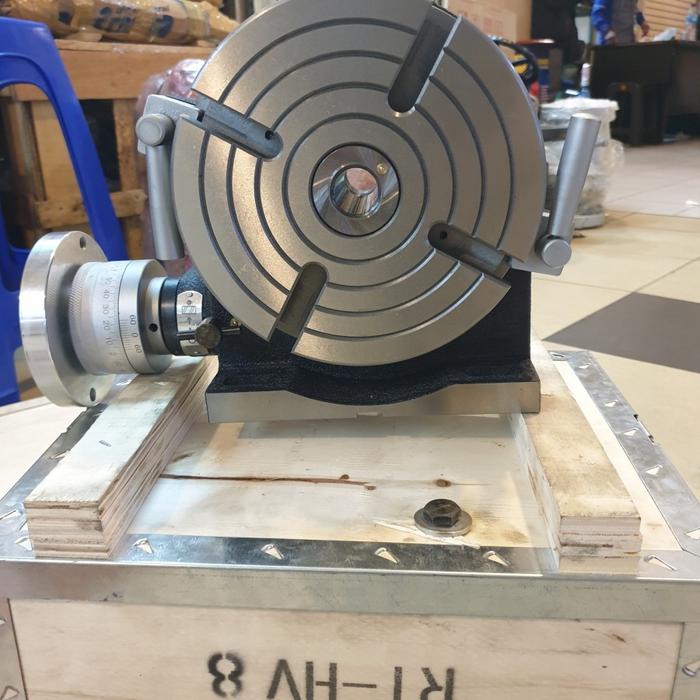 Jual Meja Putar Pembagi Vertikal dan Horizontal 8" Mesin Milling Rotary ...