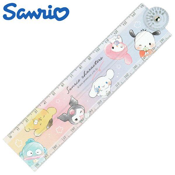 Promo Ruler Foldable 30cm Sanrio Chibi Kuromi Cinnamoroll Pochacco ...