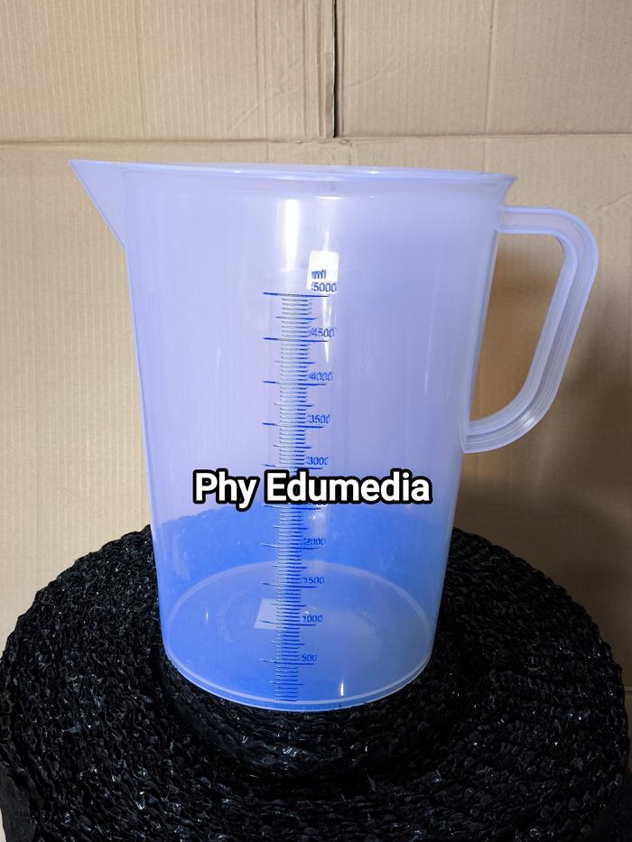 Jual Beaker Plastik 5000 ml Green Leaf / Gelas Kimia Plastik 5000 ml ...