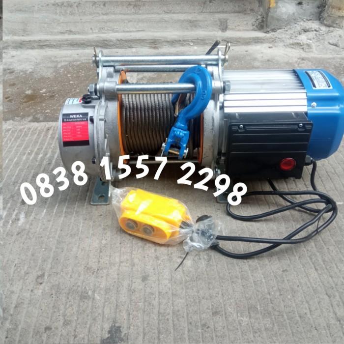 Jual elektrik winch ELECTRIC WINCH 1000 KG WEKA KATROL 1 PHASE 1 ton x ...