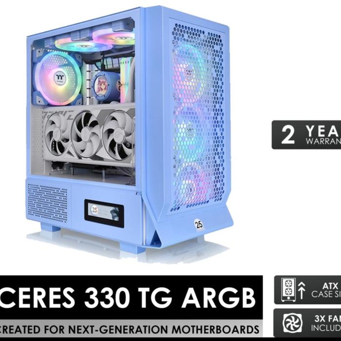 Jual Casing Thermaltake Ceres 330 TG ARGB Mid Tower [ATX Chassis ...