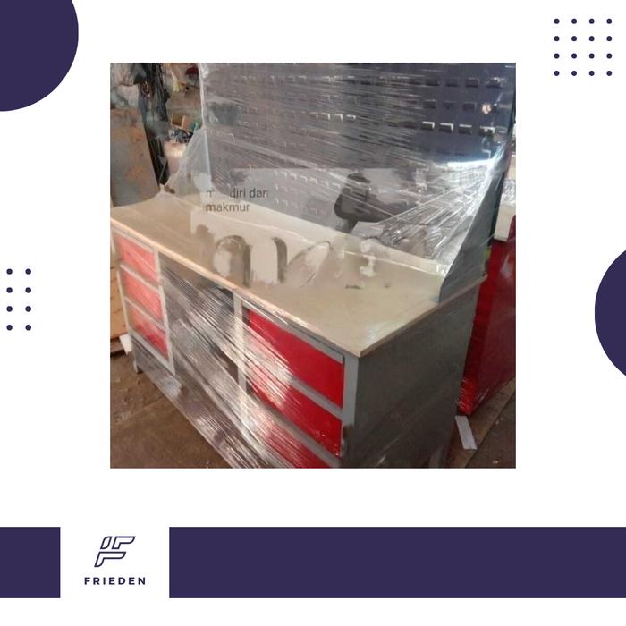 Jual Steel Workbench Meja Kerja Workshop Workstation Meja Perkakas ...