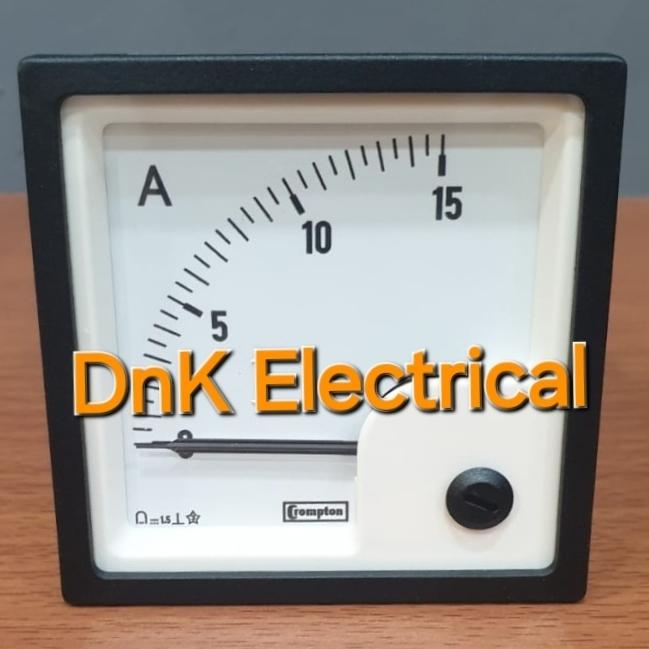 Jual Ampere Meter DC / DC Ampere Meter Direct (tanpa shunt) Merk ...