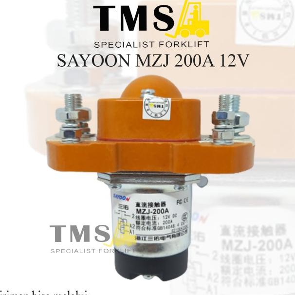 Promo Sayoon Contactor SJZ MZJ 200A 12V For Forklift Handlift Electric ...