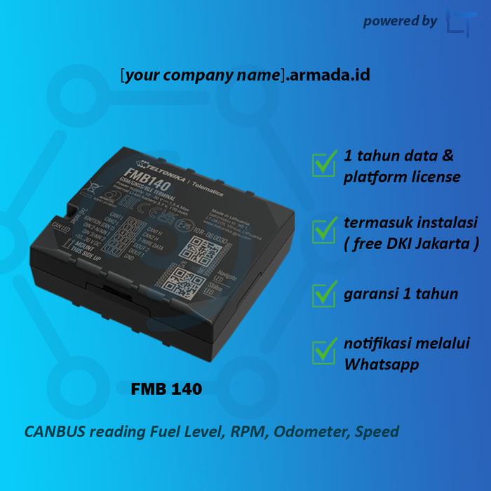 Jual Paket Armada GPS Tracking FMB 140 FMB140 - 1 Tahun Data dan Server - Jakarta Pusat - loema ...