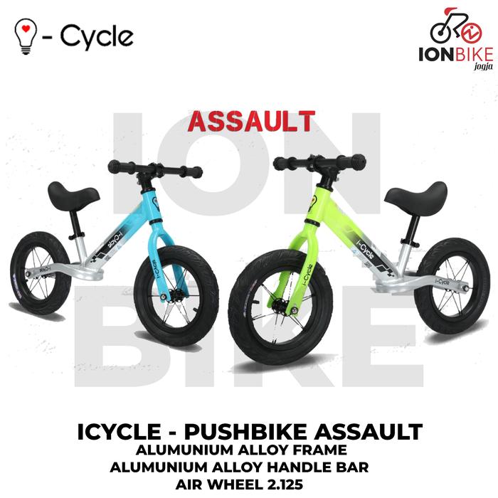 Jual Pushbike Icycle Assault Alloy Balance Bike Push Bike I-cycle i ...