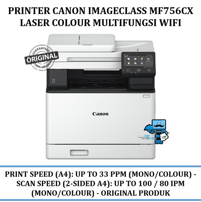 Jual Printer Canon Imageclass MF756CX Laser Colour Multifungsi Wifi ...