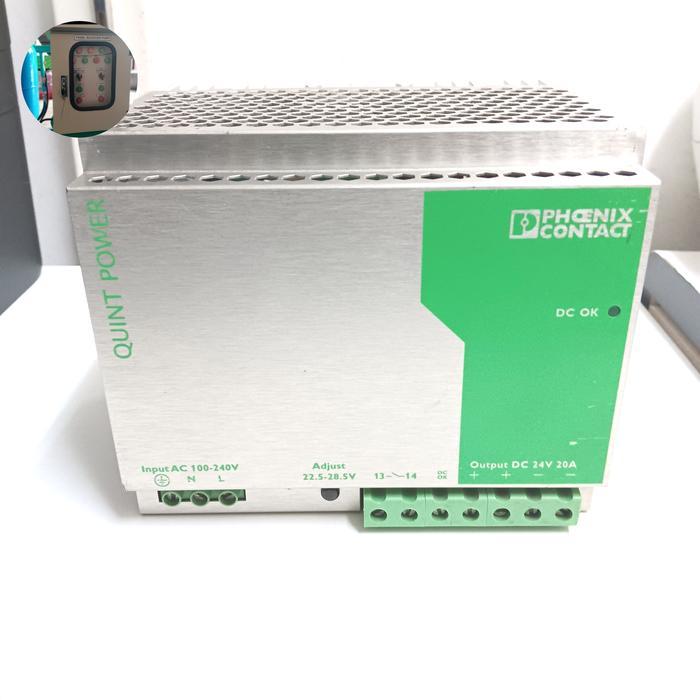Jual PHOENIX CONTACT QUINT-PS-100-240AC/24DC/20 POWER SUPPLY UNIT ...