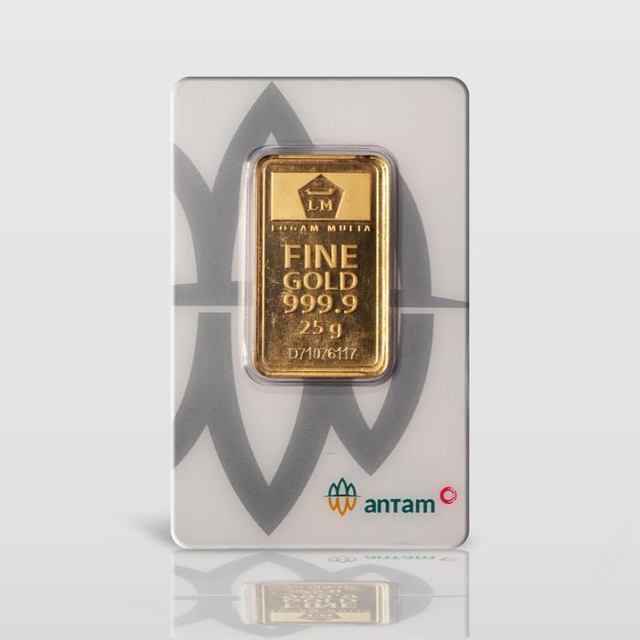 Jual Emas Logam Mulia ANTAM 25 gram RED MARK - Jakarta Selatan ...