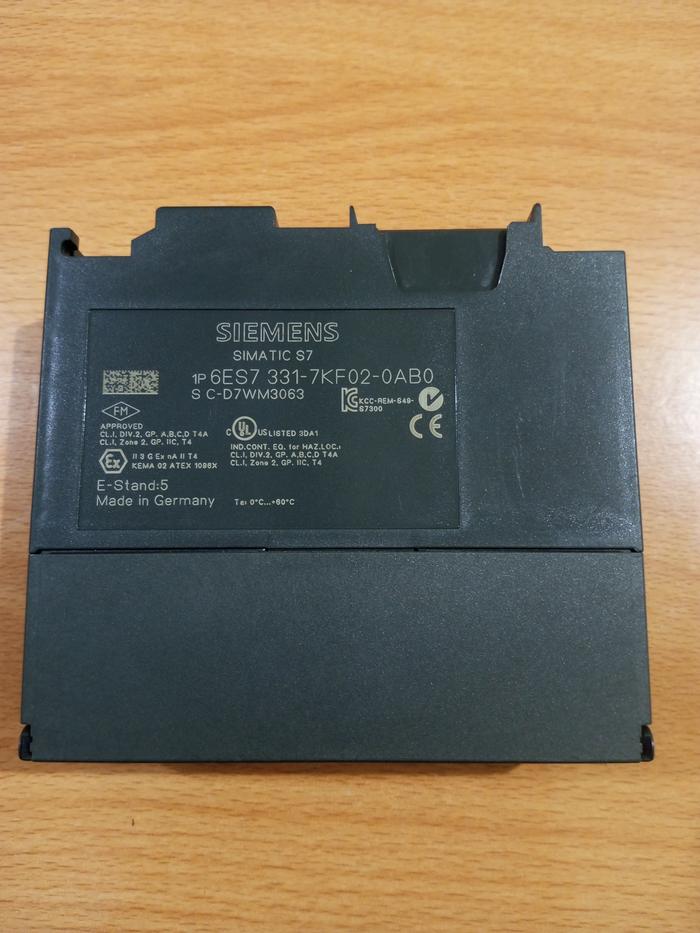 Jual SIEMENS 6ES7331-7KF02-0AB0 SIMATIC S7-300, Analog input SM 331, isolated, 8 AI, Resolution ...