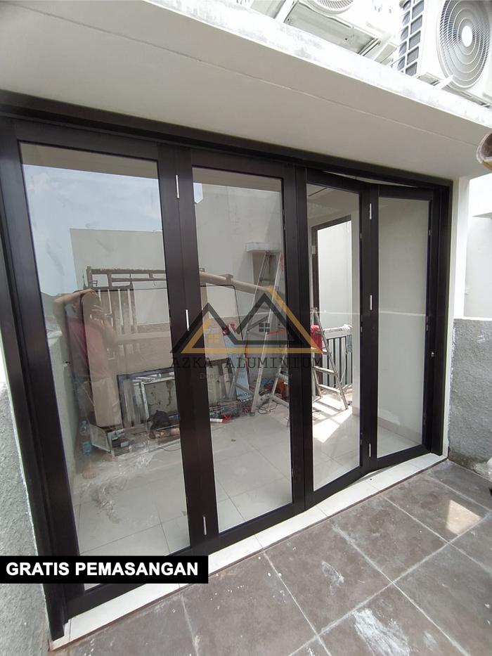 Jual Pintu Lipat Kaca Aluminium | Folding Door Aluminium - Kab. Bekasi ...