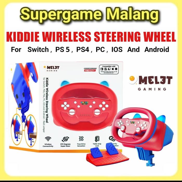 Promo Stir Nintendo Switch Kiddie Wireless Steering Wheel Omelet PS5 ...