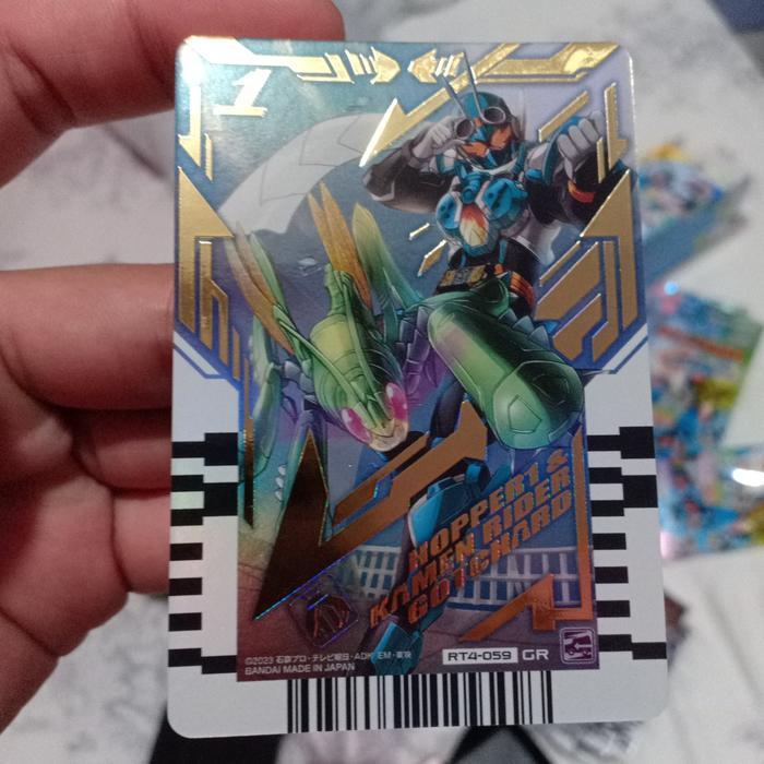 Jual Ride Chemy Card Hopper1 Phase 04 GR Rare Kamen Rider Gotchard shf ...