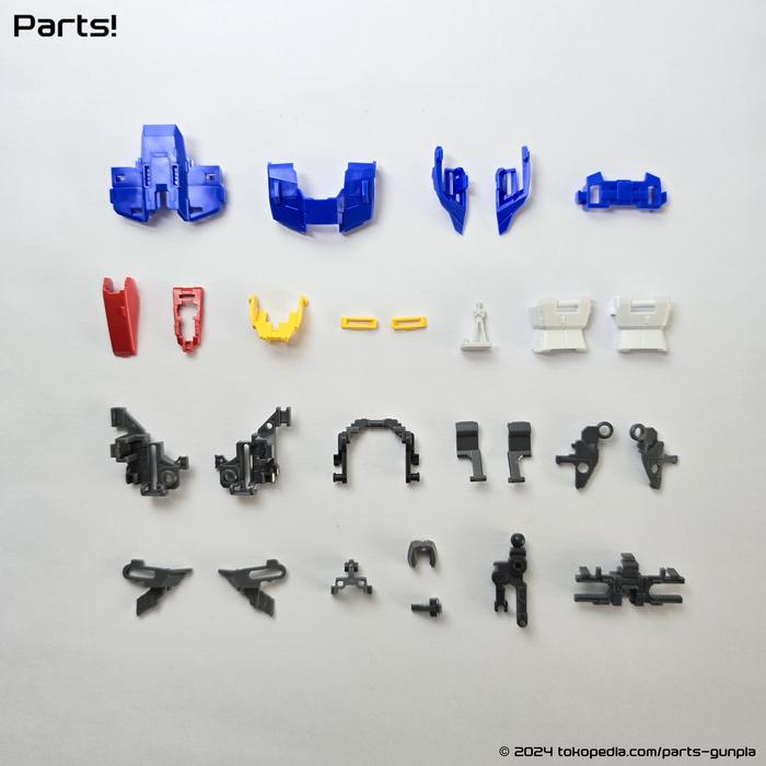 Jual RG 1/144 Zeta Gundam - Body Parts - Kab. Sidoarjo - Parts! | Tokopedia