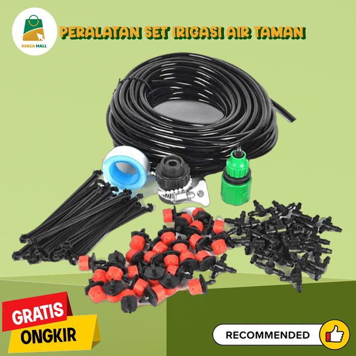 Promo Peralatan Set Irigasi Alat Dripper Semprot Tetes Air Taman Garden ...
