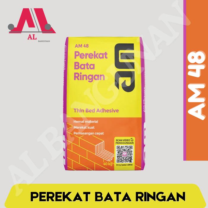 Jual SEMEN PEREKAT BATA RINGAN AM 48 kemasan 40 kg - Kota Tangerang ...