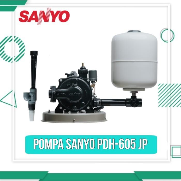 Jual Mesin Pompa Air SANYO Jetpump Otomatis Made in Japan - PD-H605JP - Jakarta Barat - UB ...