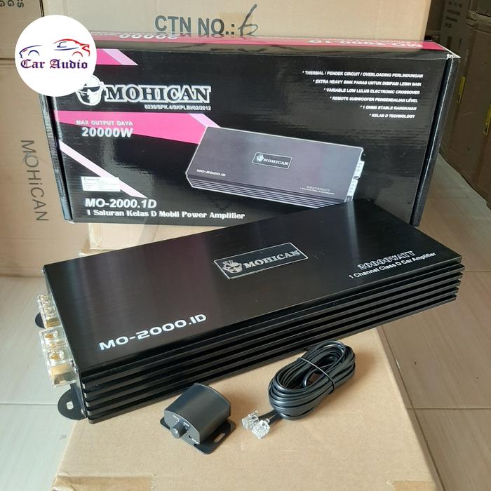 Jual MONOBLOCK MOHICAN 2000.1D POWER MONOBLOK MOHICAN MO 2000.1D - Kota Bekasi - Caraudio ...