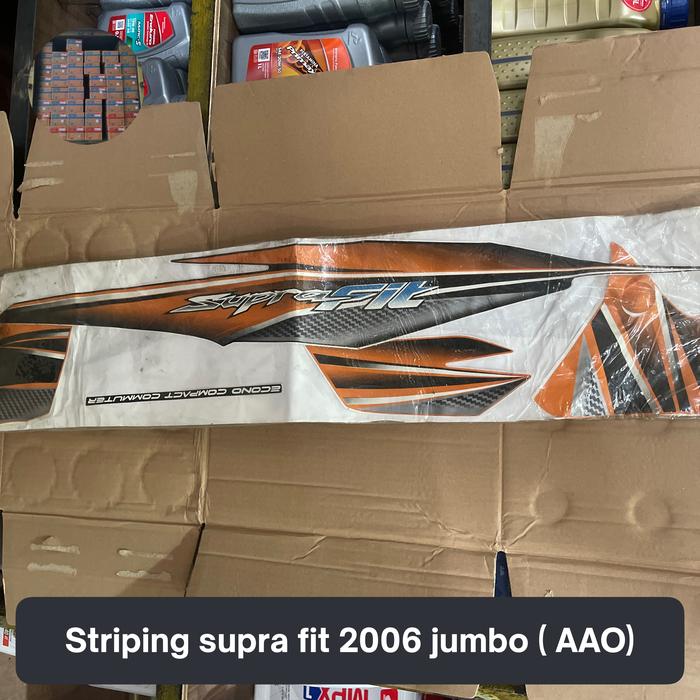 Jual Stiker/striping motor supra fit jumbo 2006 - Kab. Bekasi ...