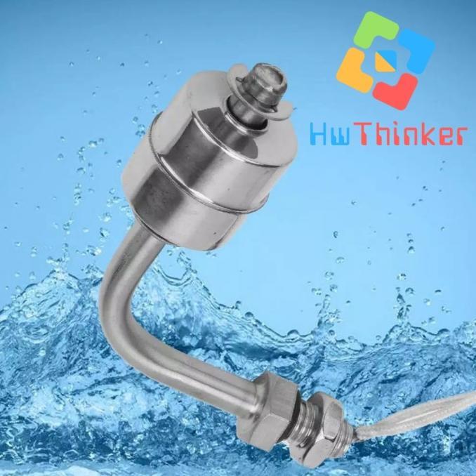 Jual Float Switch Stainless Steel Water Level Sensor air Type L angle ...