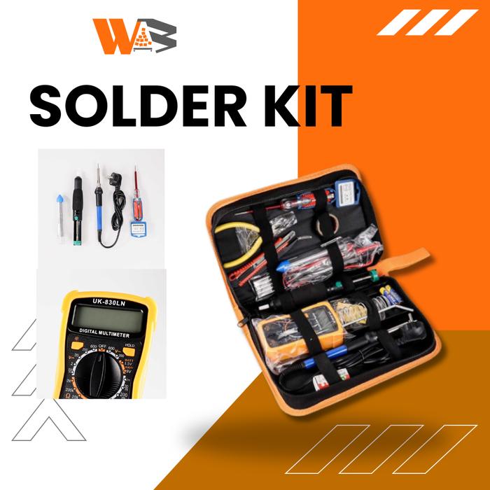 Jual COD Set Solder Kit Listrik Lengkap dengan Multimeter Iron Tool Kit ...