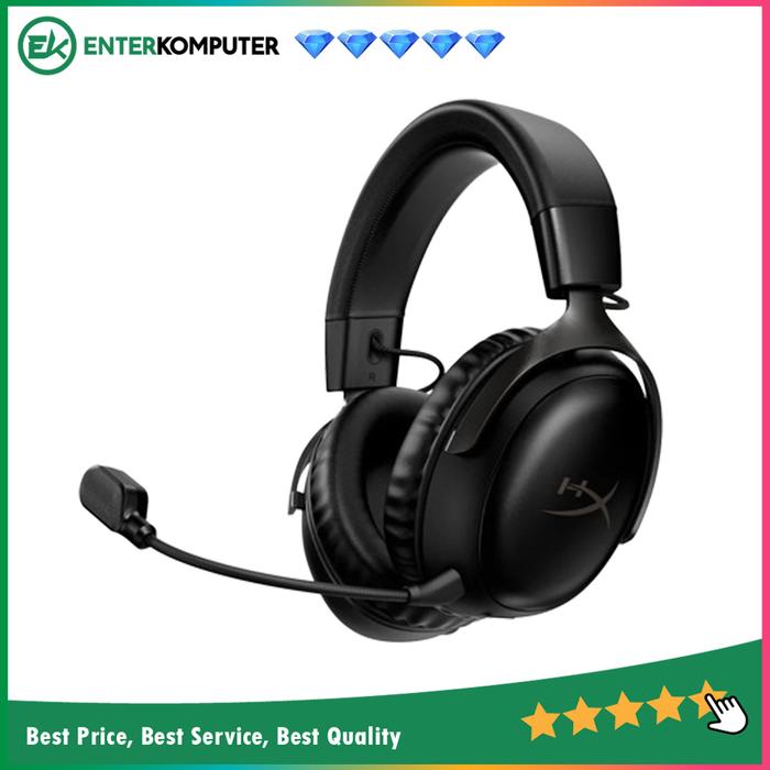 Promo HyperX Cloud III Wireless Gaming Headset - Black Cicil 0% 3x ...