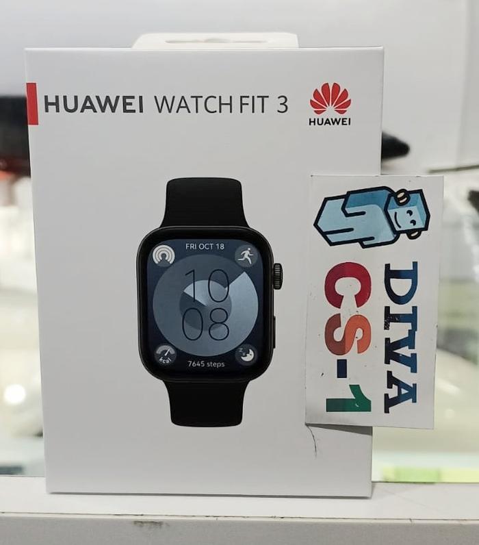 Jual Huawei Watch Fit 3 AMOLED 1.82inch Built in GPS Fast Charging Bandung Antapani DSK - Kota ...