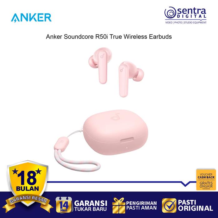 Promo Anker Soundcore R50i True Wireless Earbuds ( R 50i TWS ) - Pink ...