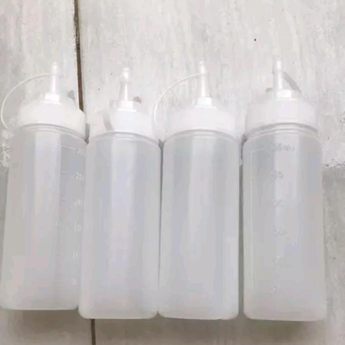 Jual Botol Saus/botol Kecap/botol Mayones Cantik Serbaguna Ukuran 1 ...
