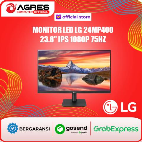 Promo Monitor LED LG 24MP400 23.8" IPS 1080p 75Hz VGA HDMI 5ms FreeSync ...