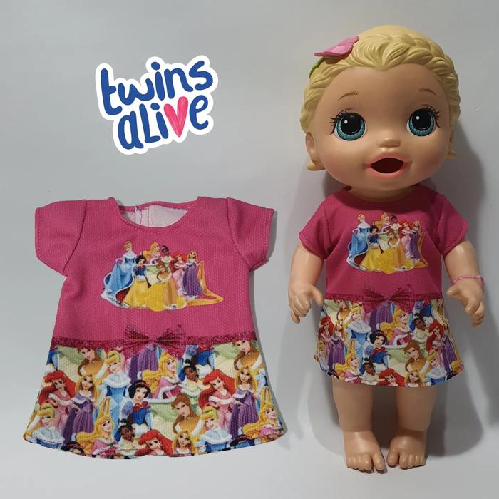 Promo PreOrder !!! Baju Boneka Baby Alive Animator MellChan Princess ...