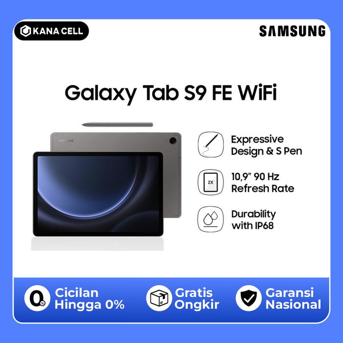 Jual SAMSUNG TAB S9 FE WIFI 6/128GB GARANSI RESMI - Kota Mataram - Kana Cell Mataram | Tokopedia