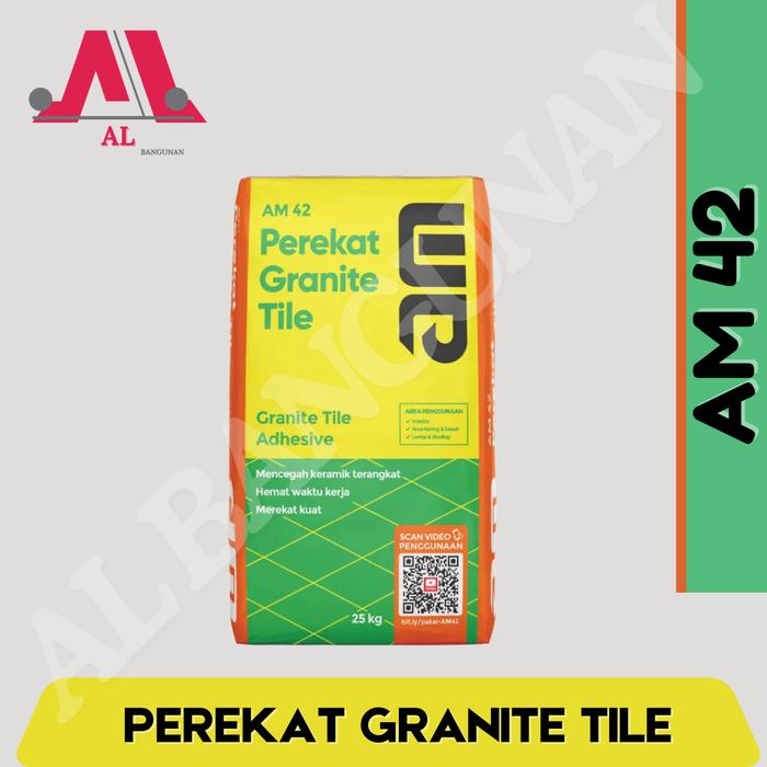 Jual AM 42 PEREKAT GRANITE TILE | SEMEN PEREKAT GRANIT @25 KG - Kota ...
