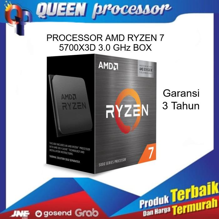 Jual Cpu Processor AMD Ryzen 7 5700X3D 3.0Ghz Box - Jakarta Pusat ...