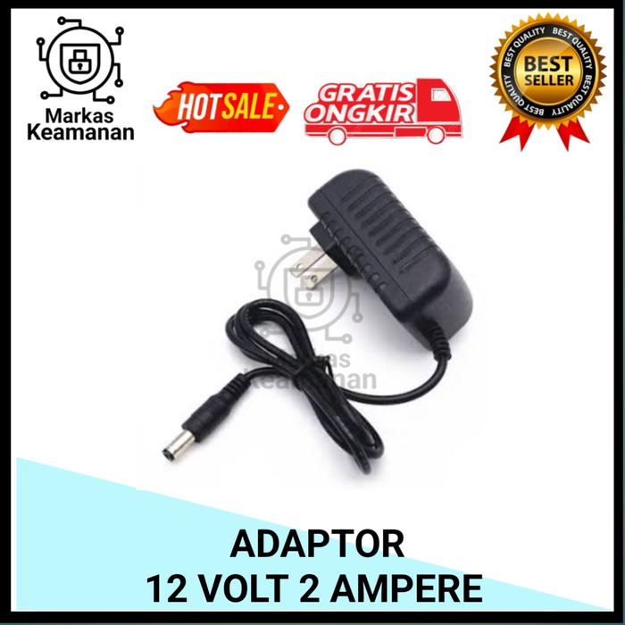 Jual cctv Adaptor Cctv 12V 2A Murah buat led / CCTV - Jakarta Barat ...
