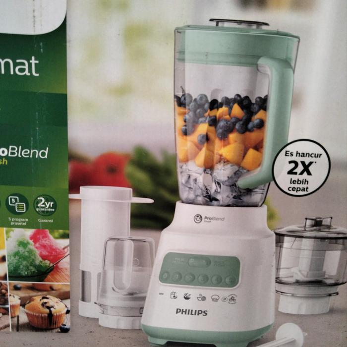 Jual PHILIPS BLENDER PLASTIK 2L HR2223/30 HR2223 HR 2223 GARANSI RESMI ...
