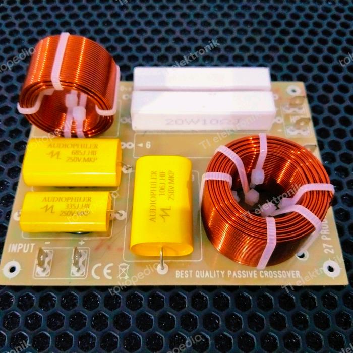 Jual crossover pasif 2 way 8 ohm crossover pasif passive x over - Kota ...