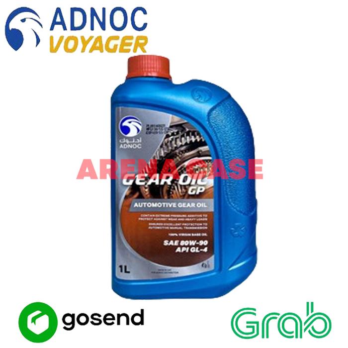 Jual ADNOC GEAR OIL GP 1L API GL-4 80W90 Oli Gardan Mobil 100% ORIGINAL ...