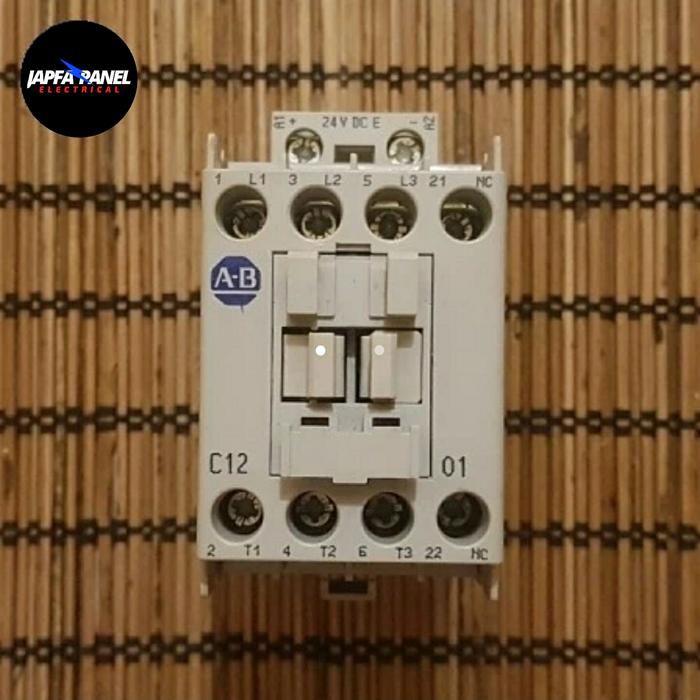 Jual Contactor Kontaktor Allen Bradley 100-C12E*01 NC Ser. A 3 Phase 24 ...