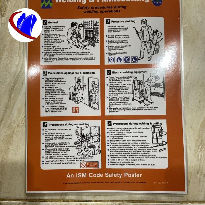 Jual Safety Poster Welding & Flamecutting impa 331535 - Kab. Bekasi ...