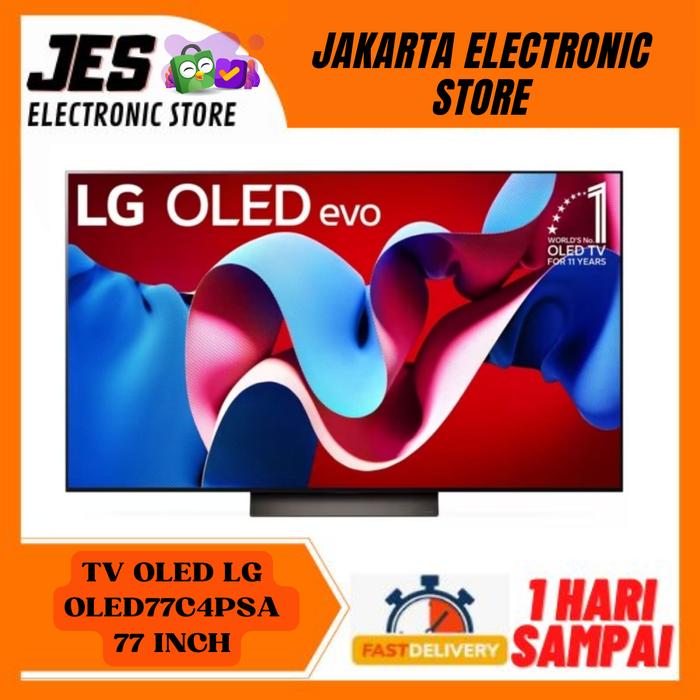 Promo LG 77C4 SMART TV OLED EVO C4 UHD 4K OLED77C4PSA 77INCH NEW 2024 ...