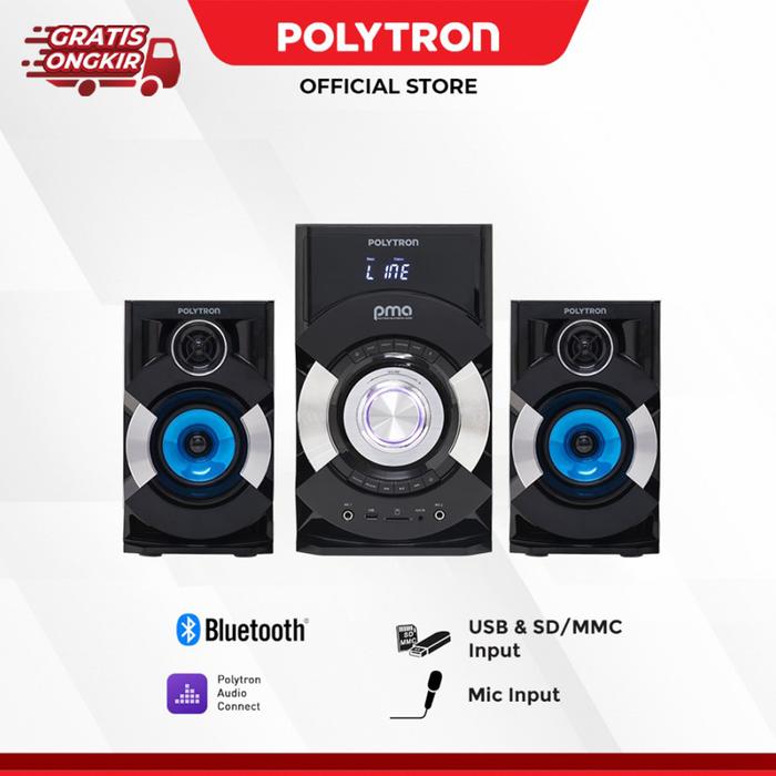 Promo POLYTRON Multimedia Speaker PMA 9527 /BA Cicil 0% 3x - Kab ...