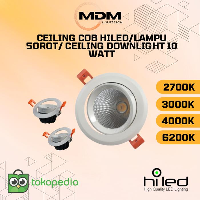 Jual Ceiling COB hiled/Lampu sorot/ Ceiling Downlight 10 Watt - Jakarta ...