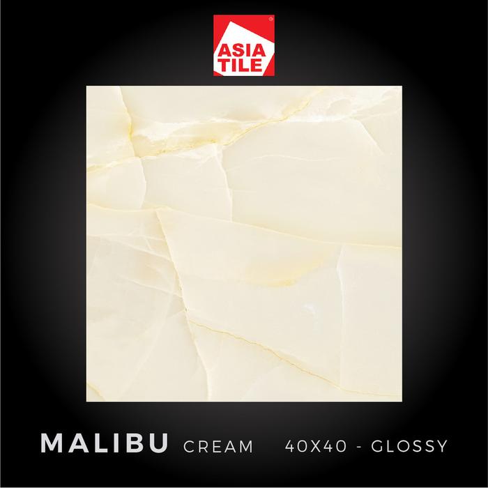 Jual Keramik Lantai Asia Tile Malibu Cream 40x40 Desain Elegan Dan ...