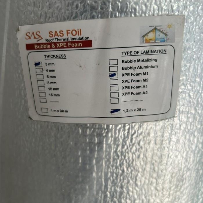 Jual PELAPIS PANAS ATAP RUMAH / ROOF THERMAL INSULATION - Kota Medan ...