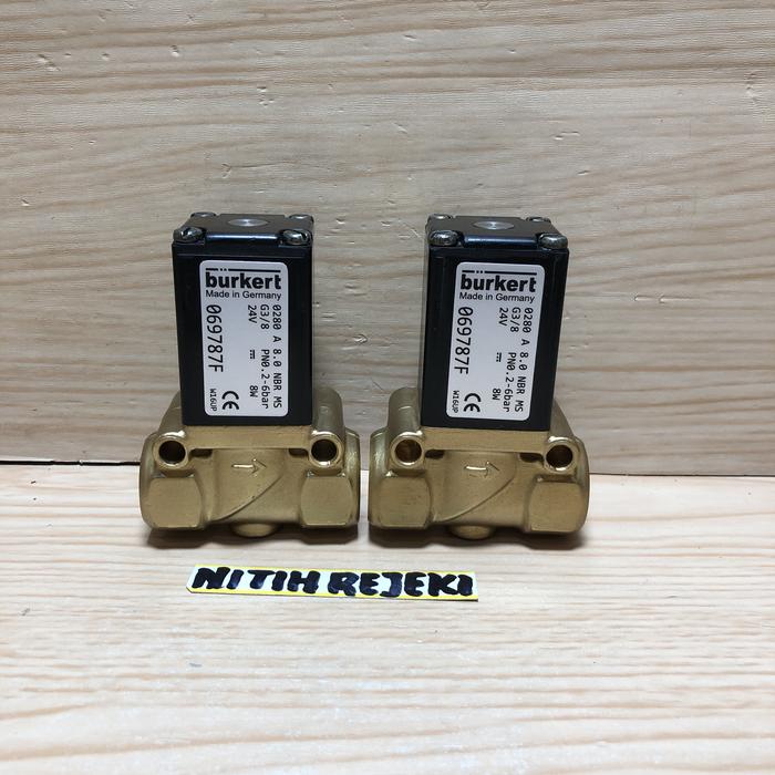Jual Solenoid valve Burkert 0280 A 8.0 NBR MS G3/8 24VDC 069787F - Kota Tangerang - NITIH REJEKI ...