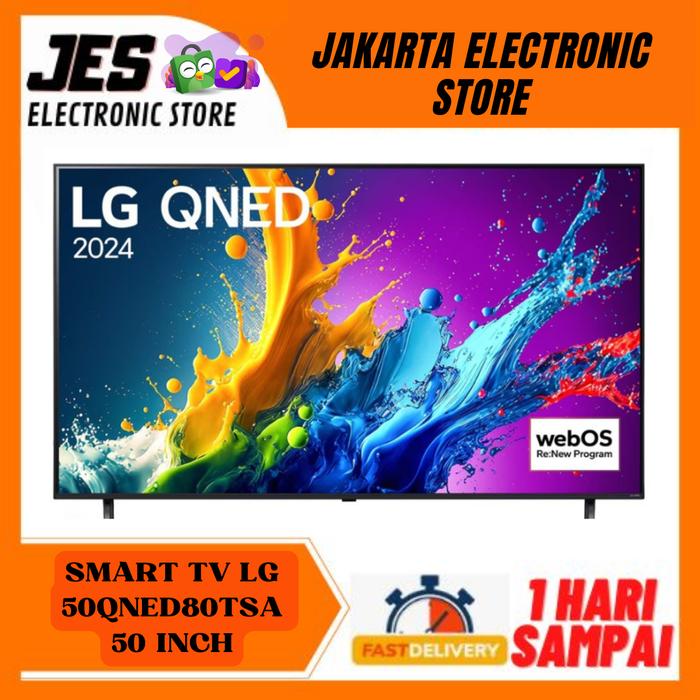 Promo LG 50QNED80 QNED SMART TV UHD 4K 50 INCH 120 HZ 50QNED80TSA ...