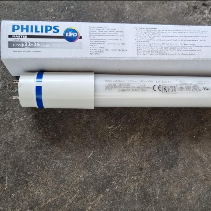 Jual Lampu TL LED T8 Master 18W / 865 18 Watt 2100lm 120cm Philips - Jakarta Pusat - Gudang ...